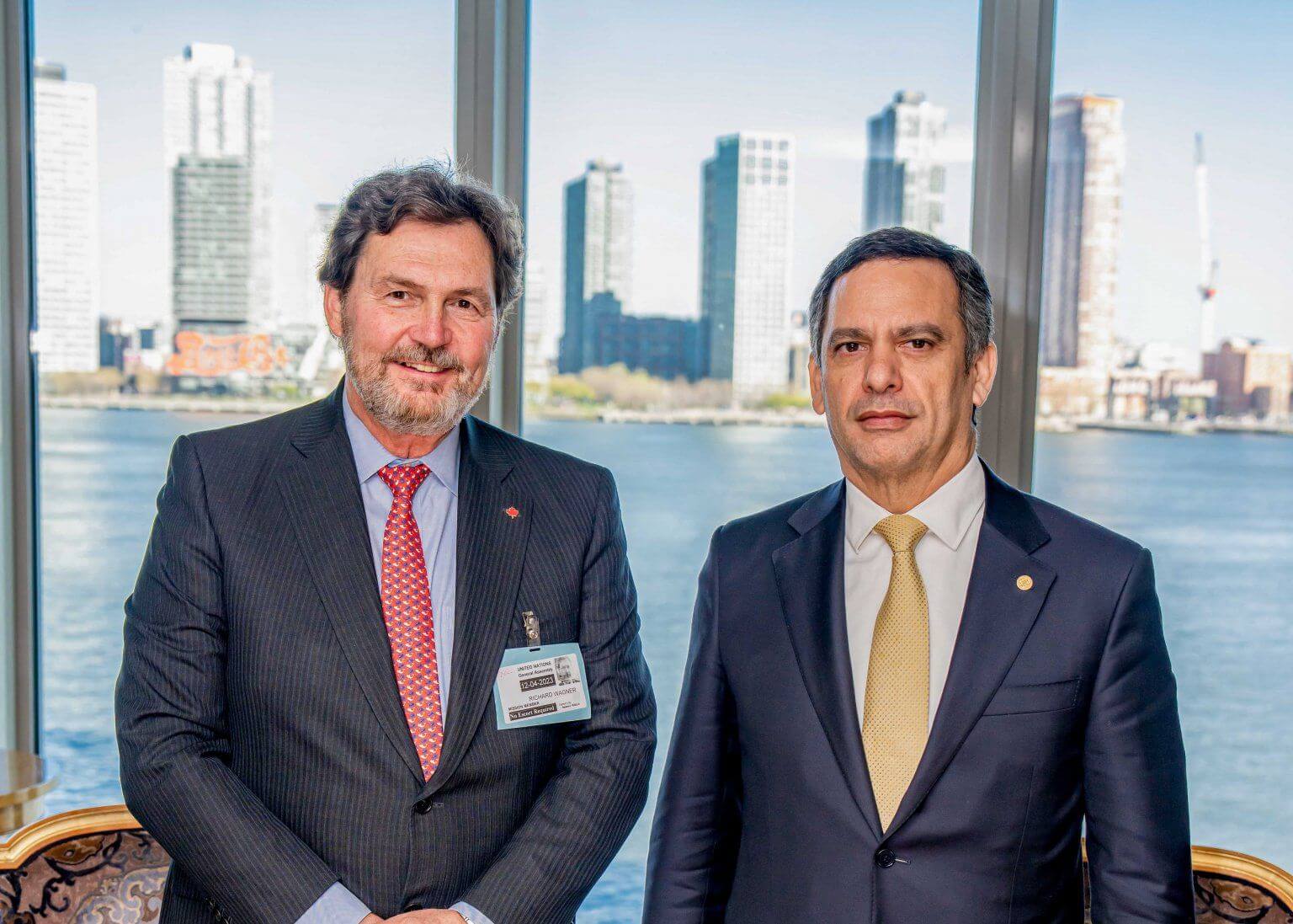 Presidentes de Supremas Cortes RD y Canadá tratan sobre colaboración ...